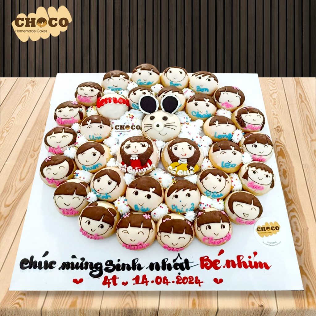 Bánh su kem liên hoan lớp SN551 ⋆ Tiệm Bánh Choco